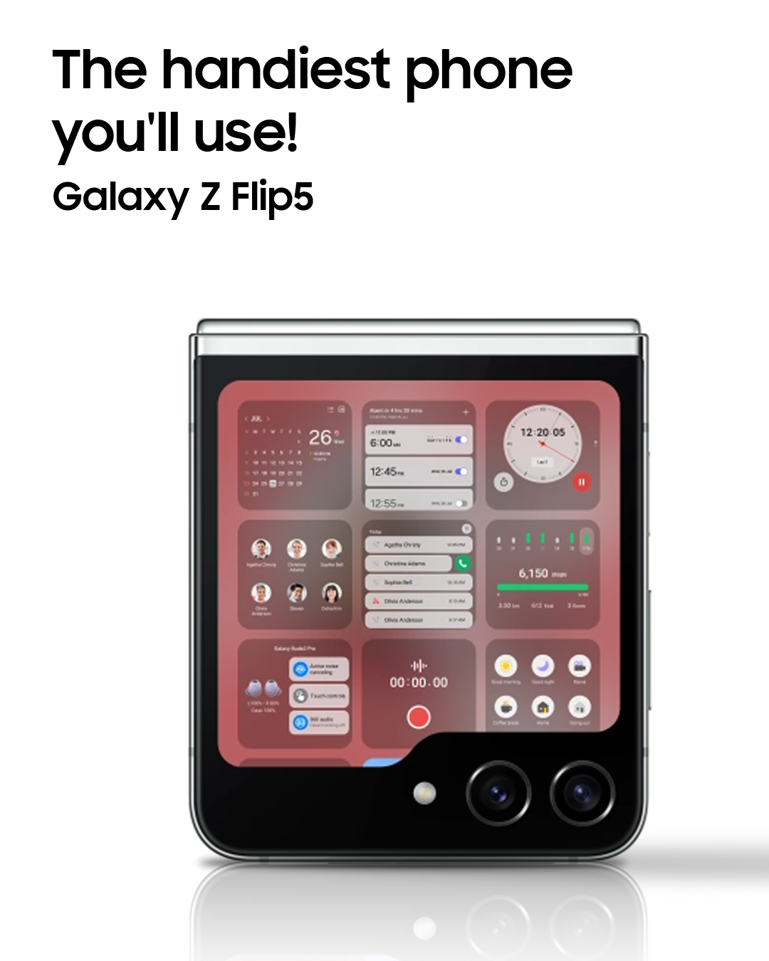 Flex window functionality | Galaxy Z Flip5 - Samsung Members