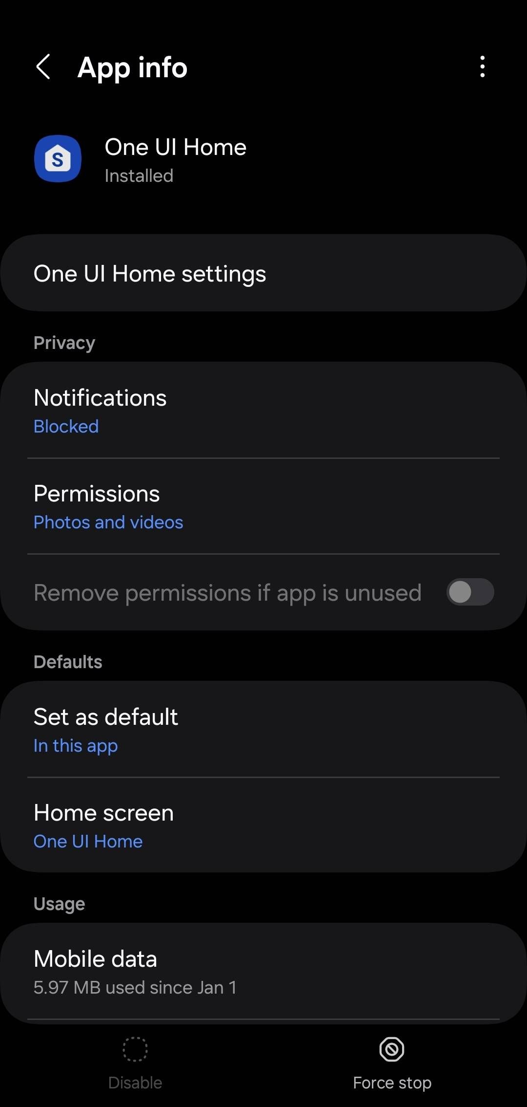 OneUI Home A55 5G - Samsung Members