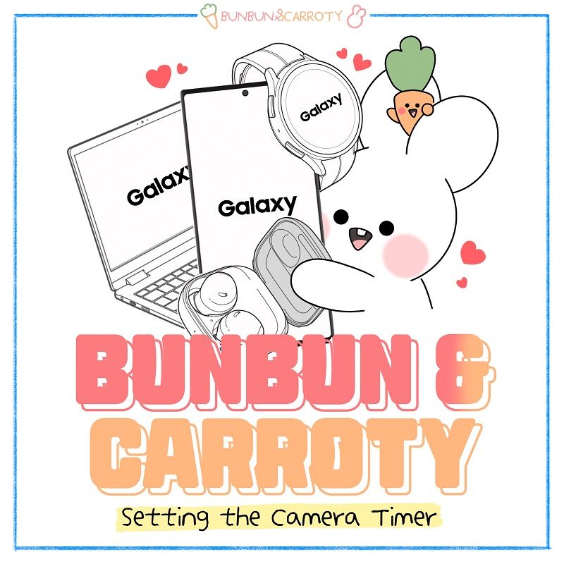 [WEBTOON] Setting the Camera Timer - Samsung Members