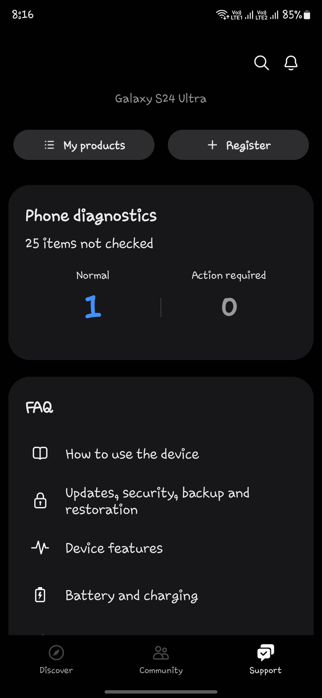 S24 ultra Grainy display issue - Samsung Members