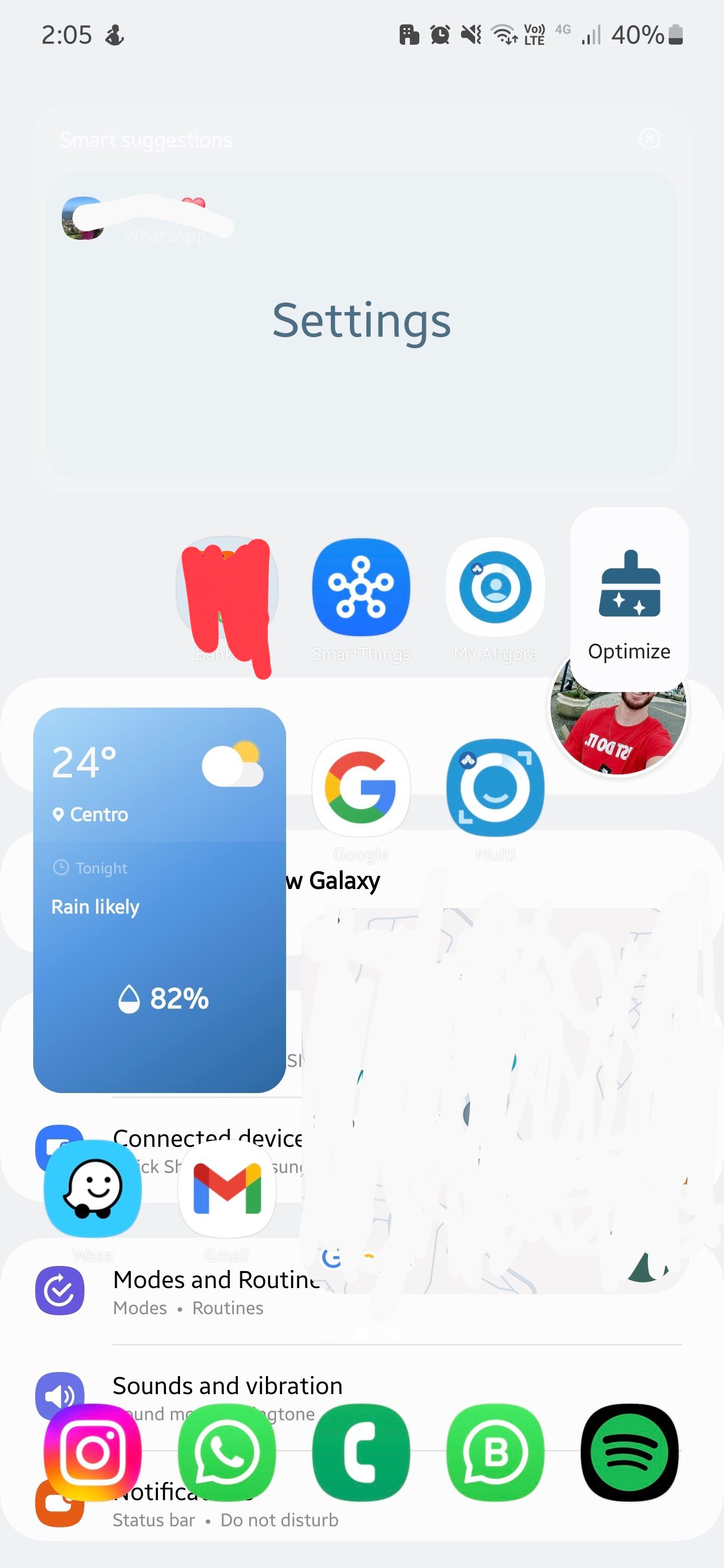 Problemas One UI 6.1 Home Screen Galaxy S24 Plus - Samsung Members