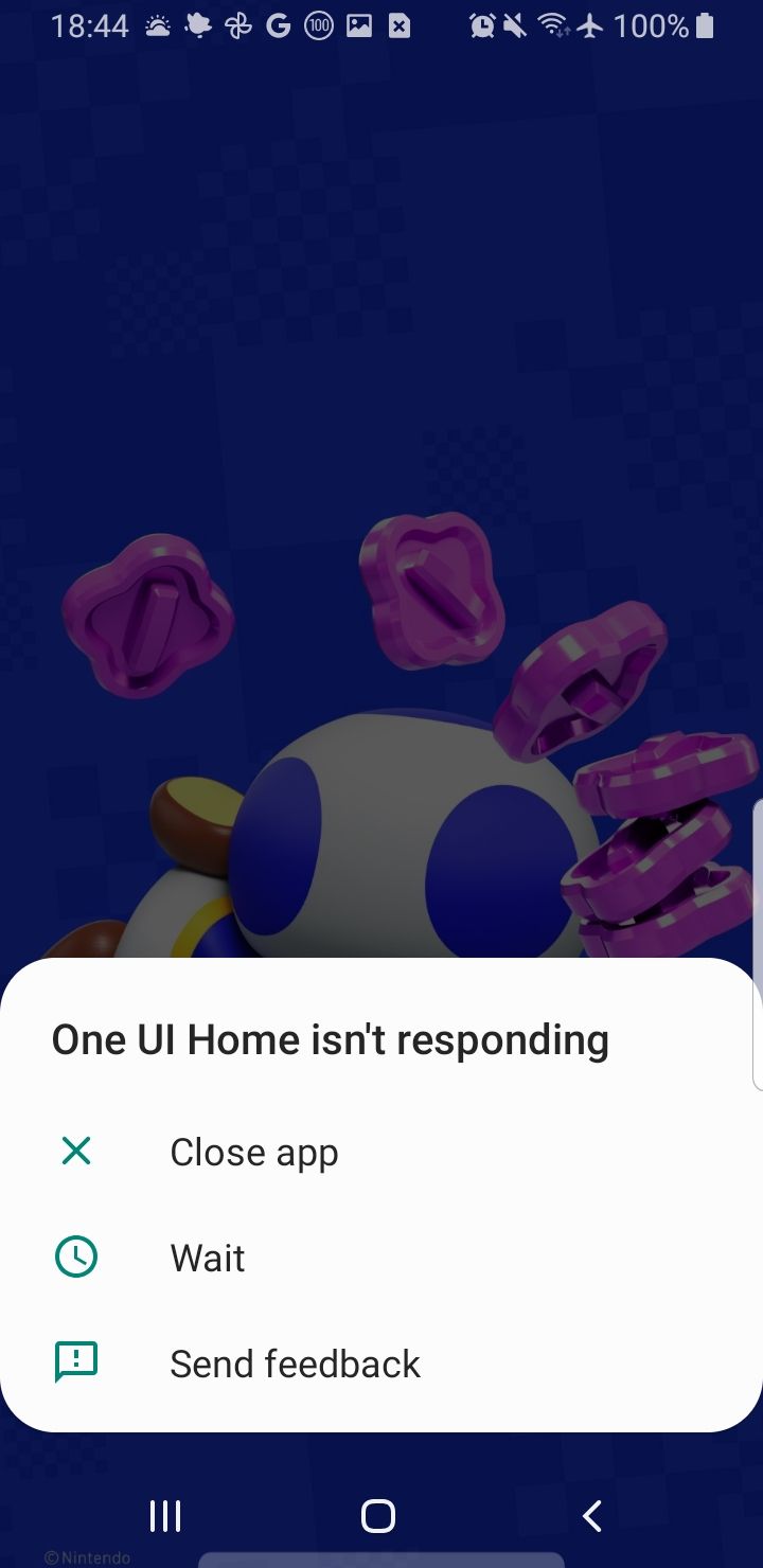 "One UI Home isn't responding" error - Samsung Members