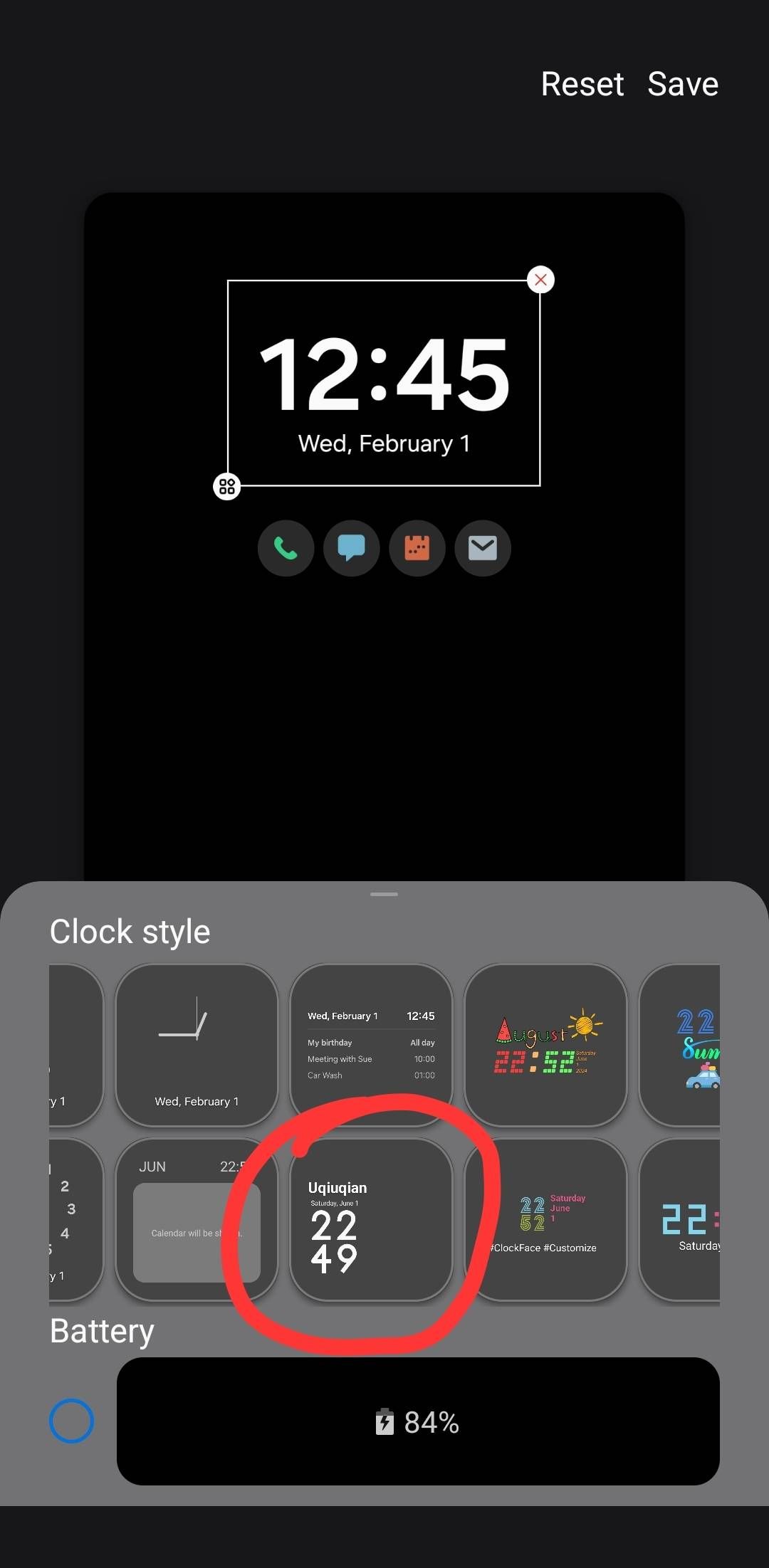 Cara custom AOD Samsung A54 5G - Samsung Members