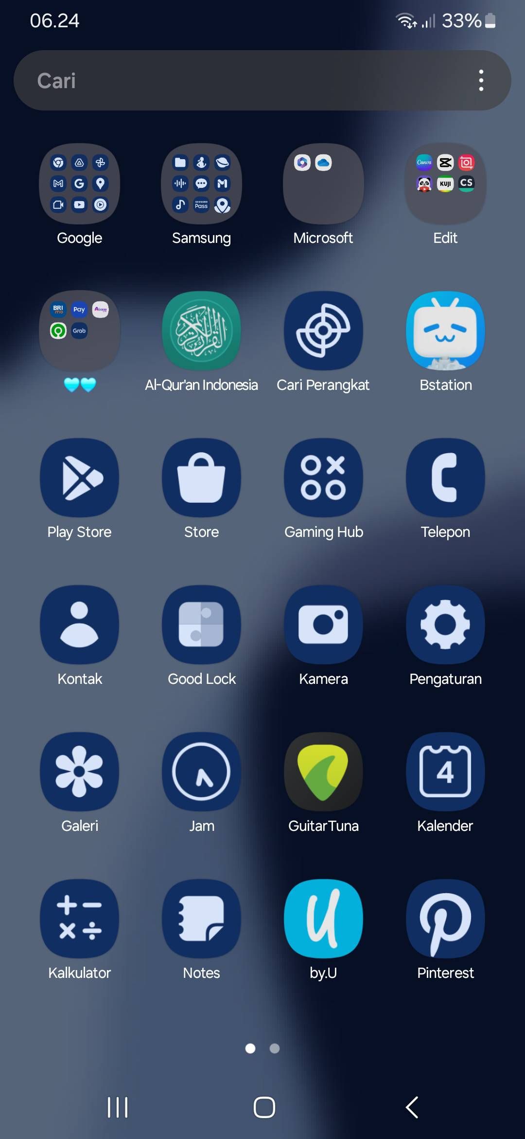 Palet Warna - Samsung Members