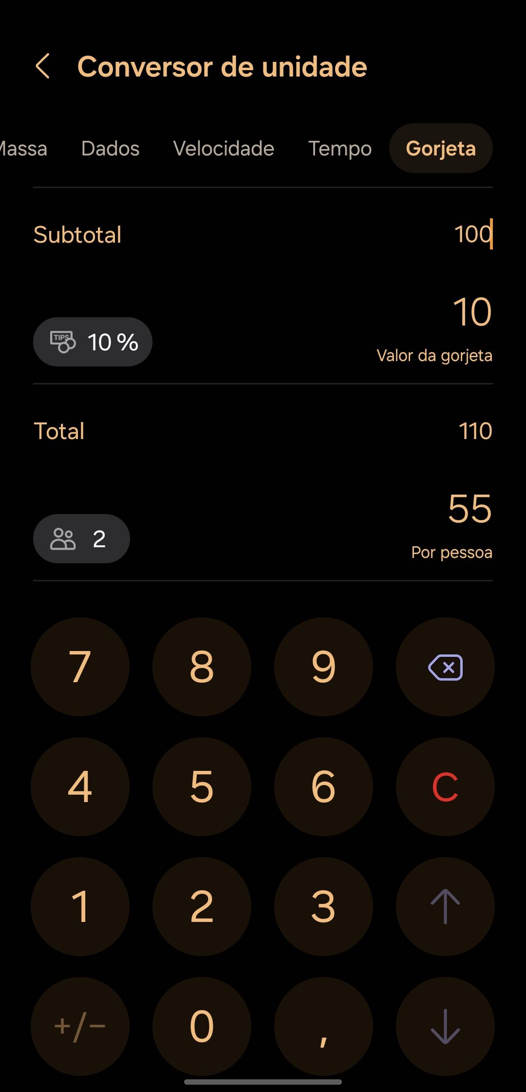 Cálculo da conta das saídas de forma fácil pelo ap... - Samsung Members
