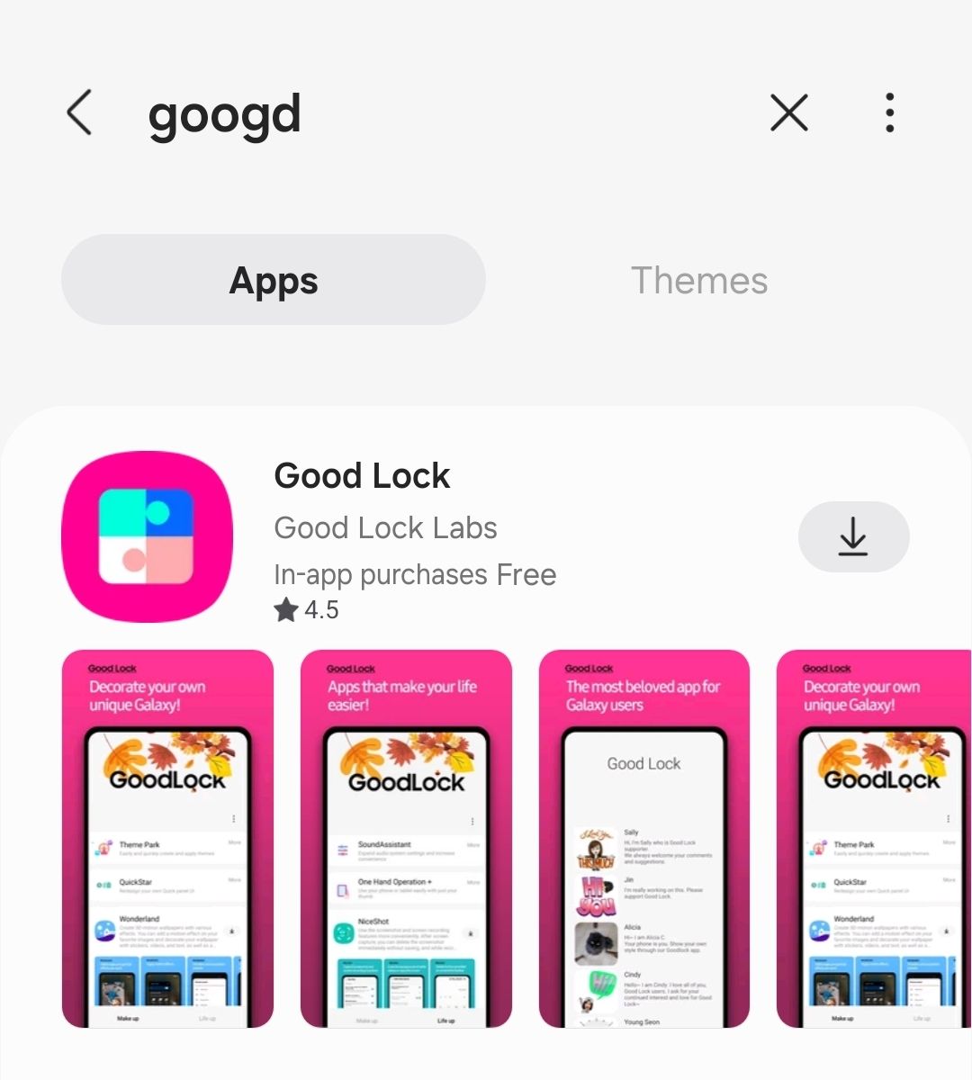 ada yang pernah instal aplikasi GOOD LOCK ? - Samsung Members ada yang pernah instal aplikasi GOOD LOCK ? - Samsung Members