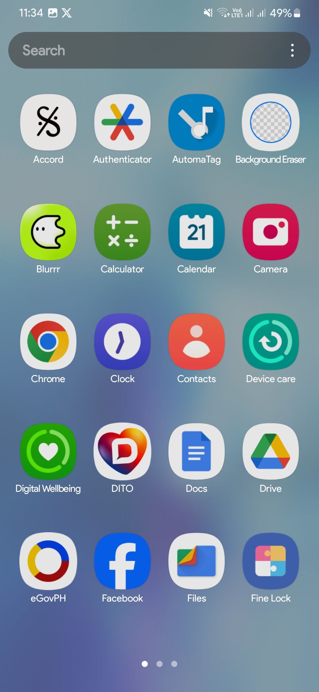Light Mode App Drawer Background | One UI 7 - Samsung Members