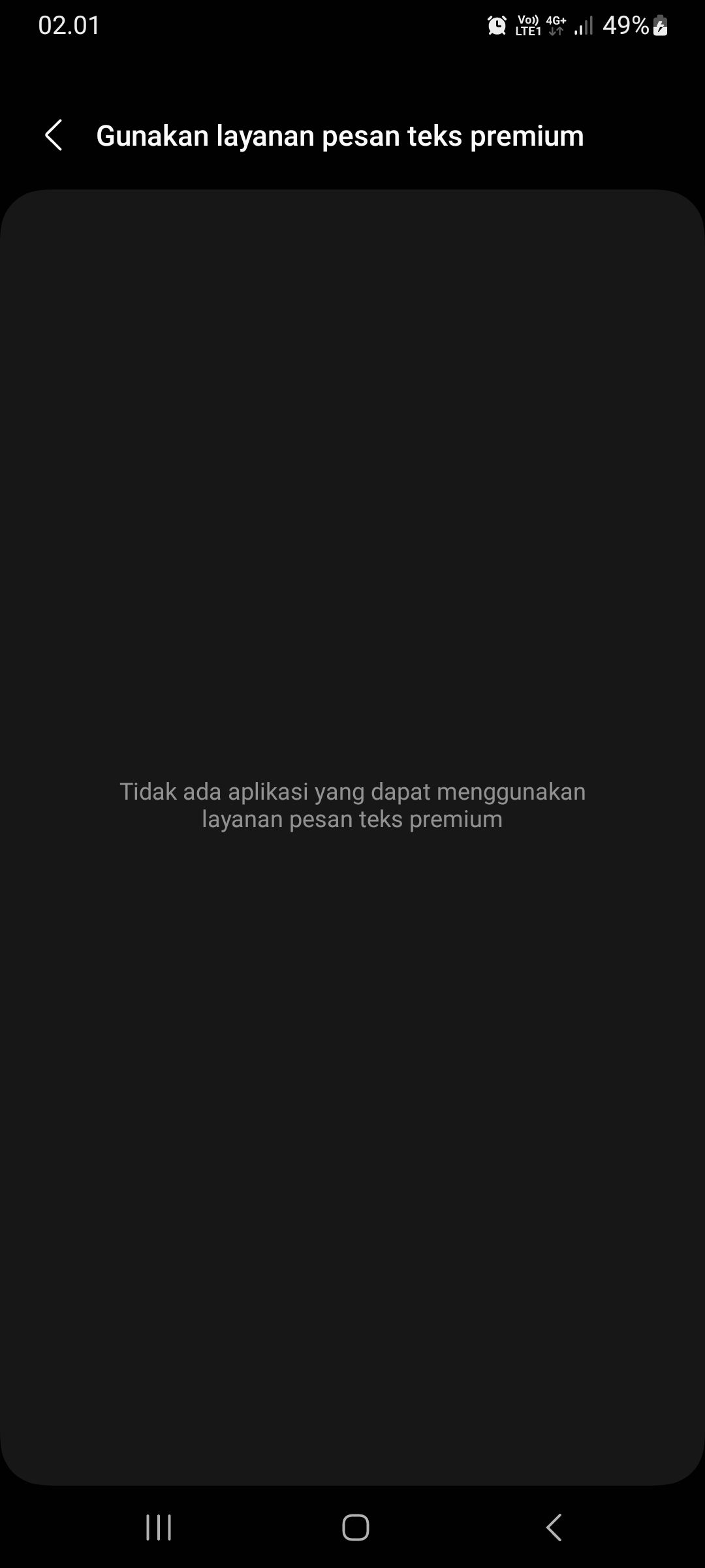 Sms premium gak bisa di buka kali ad yg bisa bantu - Samsung Members