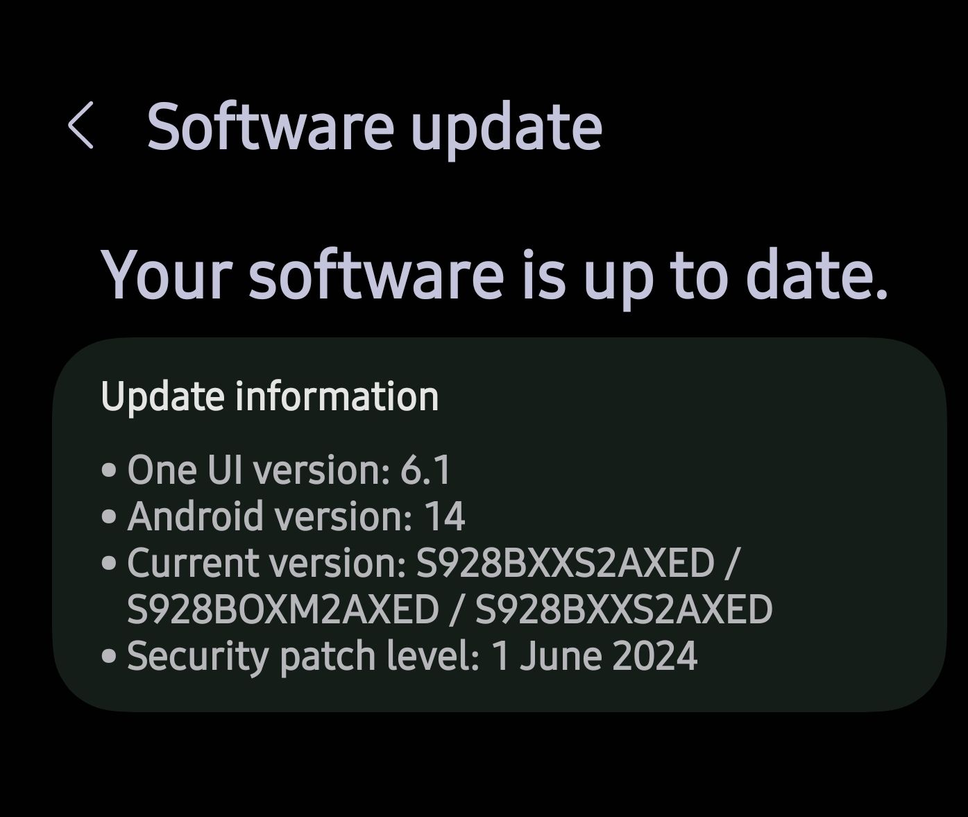 June security update - Samsung Members