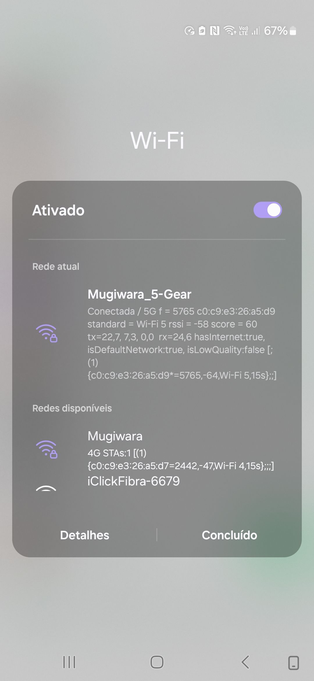 Wifi aparecendo código e números - Samsung Members