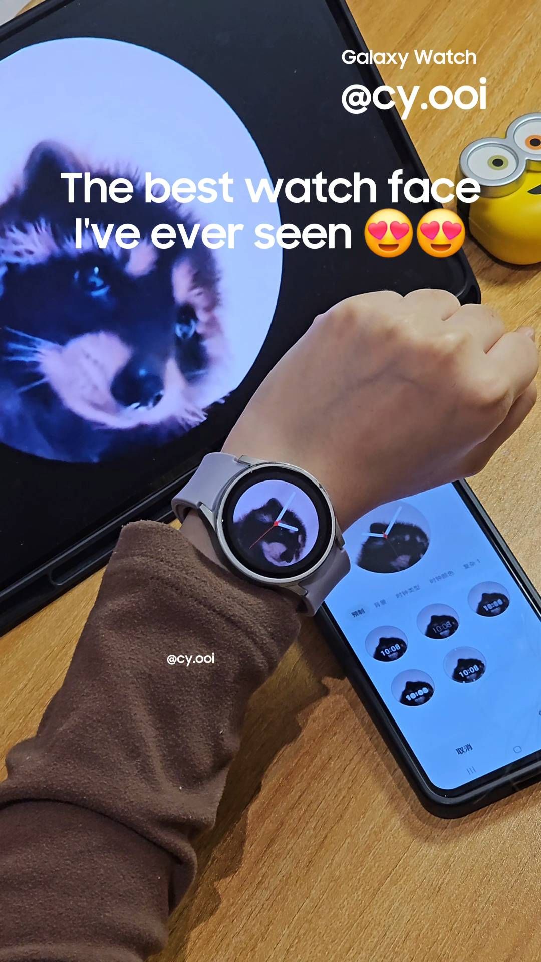 Set the raccoon dancing pedro pedro on your Galaxy... - Samsung Members