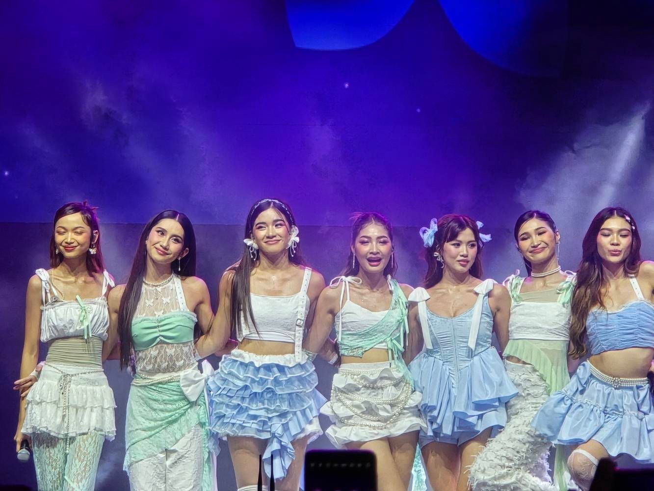 BINI at the Galaxy AI Festival - Samsung Members