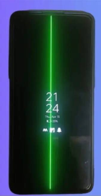 Linea Verde en Sansung Galaxy S21 Ultra - Samsung Members