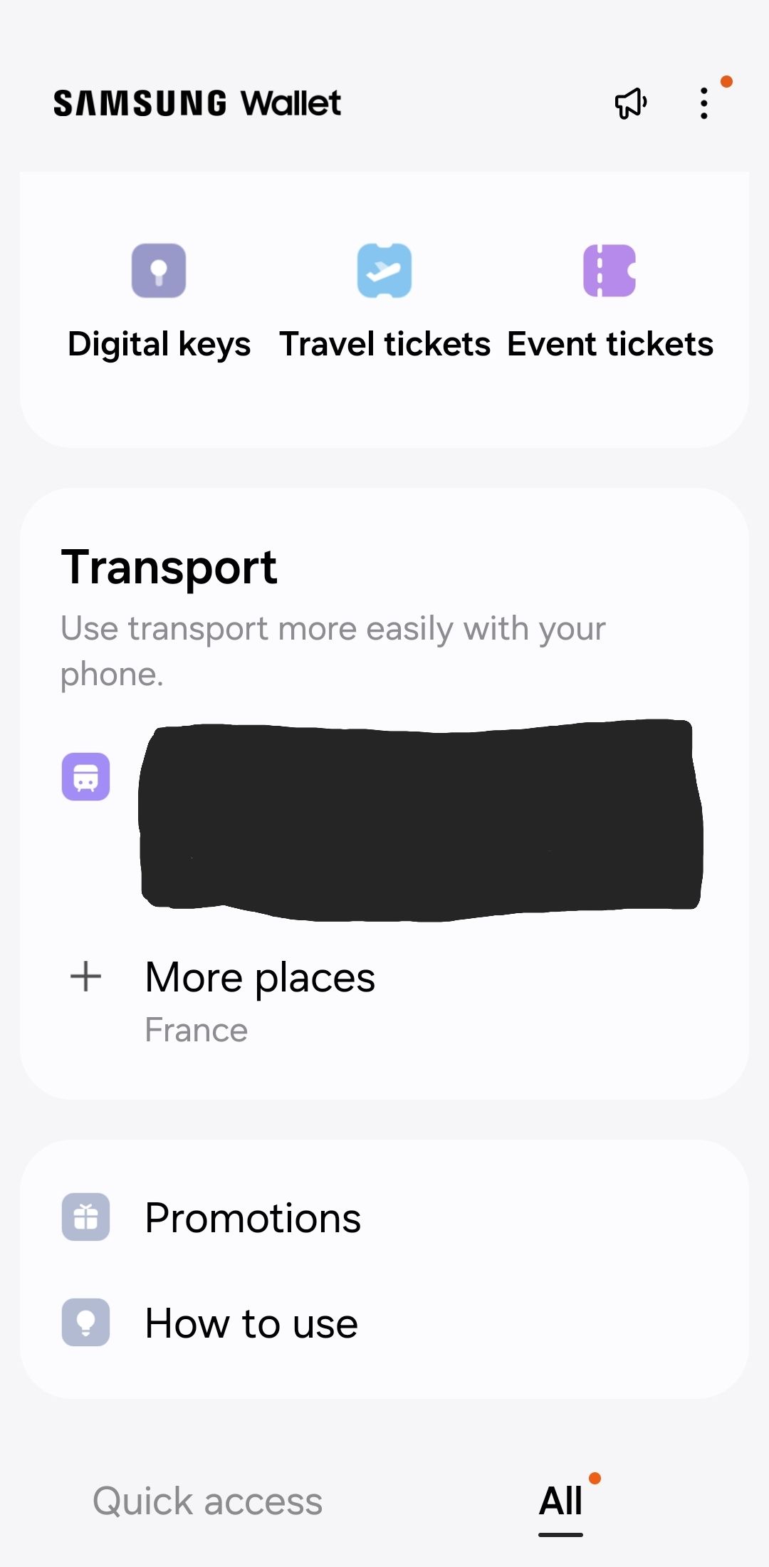 Add transport card in Samsung Wallet. - Samsung Members