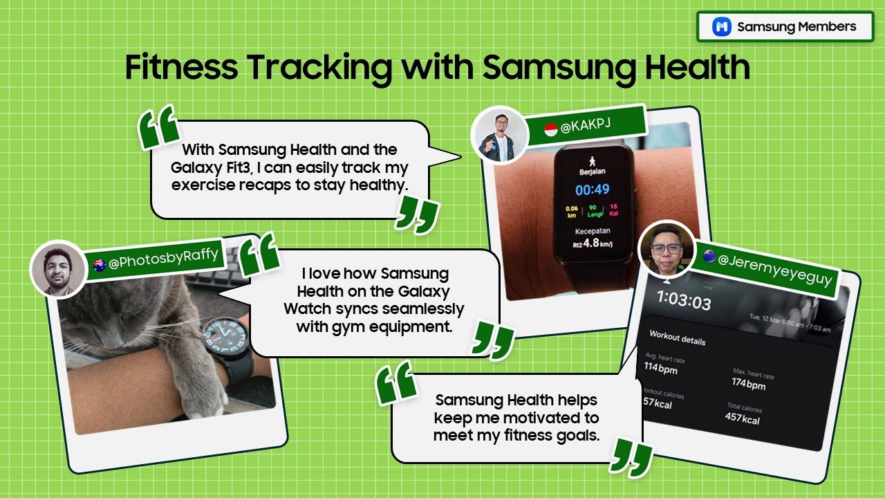 Fitness Tracking with Samsung Health - Samsung Members