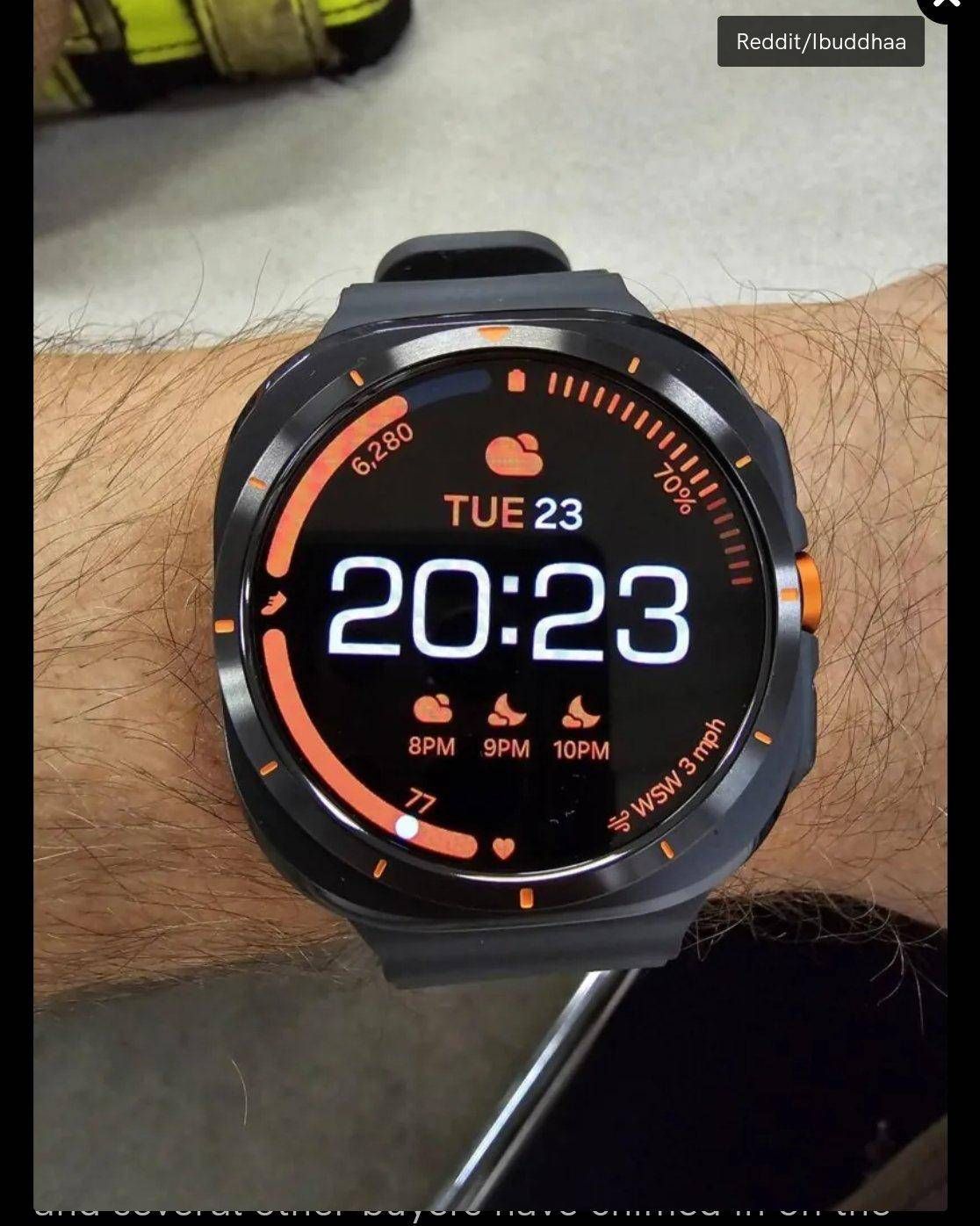 Galaxy Watch Ultra Watch Face Alignment - Samsung Members