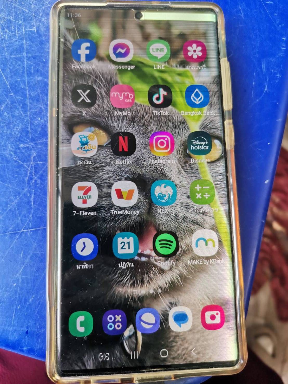 S22 ULTRA จอเป็นเส้นอายุ 1 ปี 6 เดือน - Samsung Members