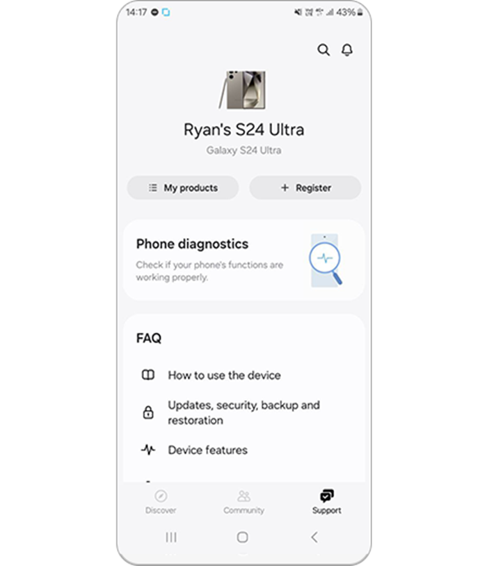 Run a Self-Diagnostic Check on Your Device - Samsung Members