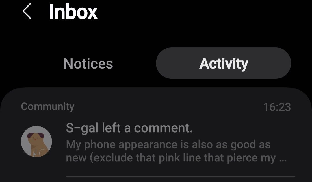 S21 plus just got a faint pink line issue on the s... - Samsung Members