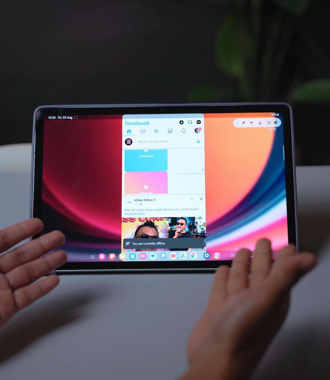 TIPS : Facebook app Portrait Orientation in Galaxy... - Samsung Members