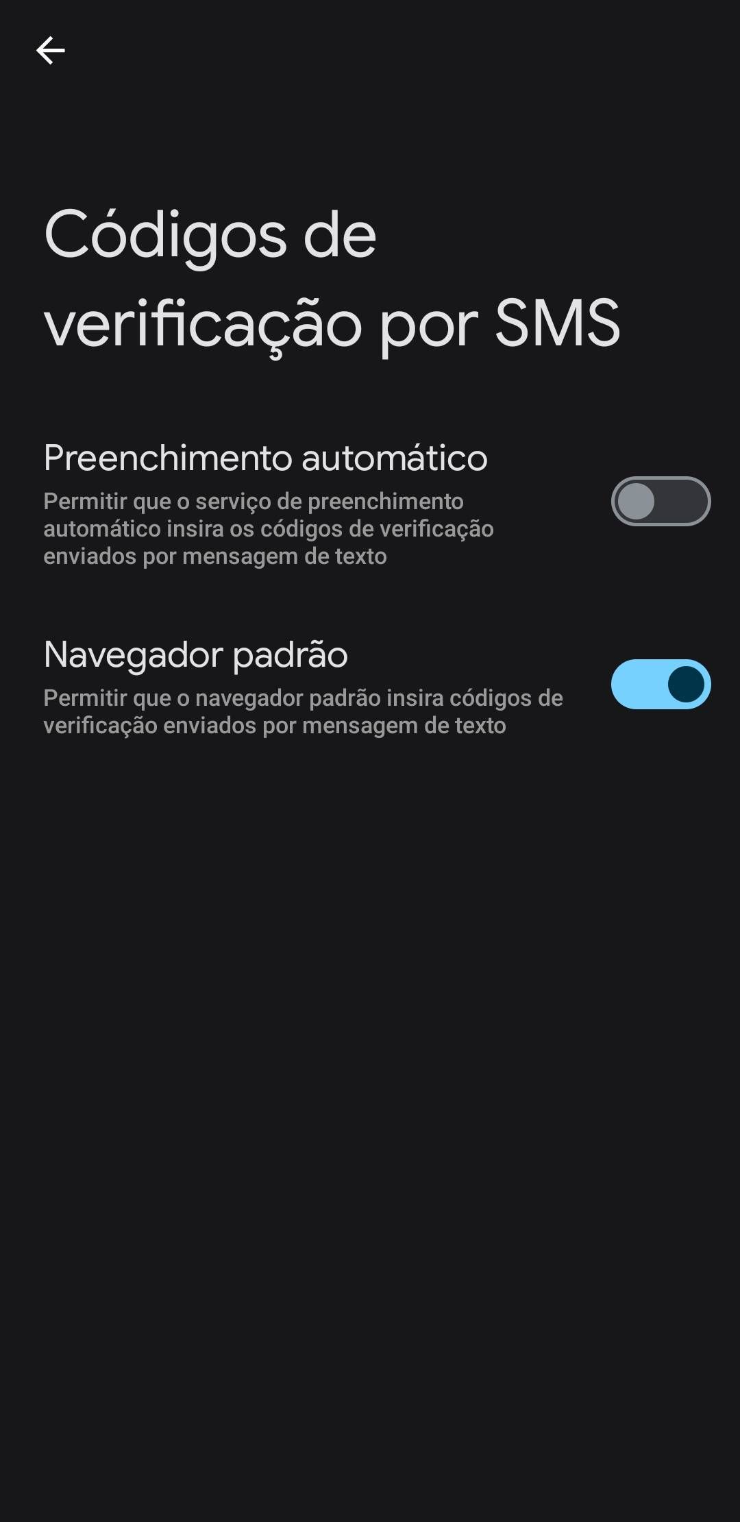 Preenchimento de código SMS - Samsung Members