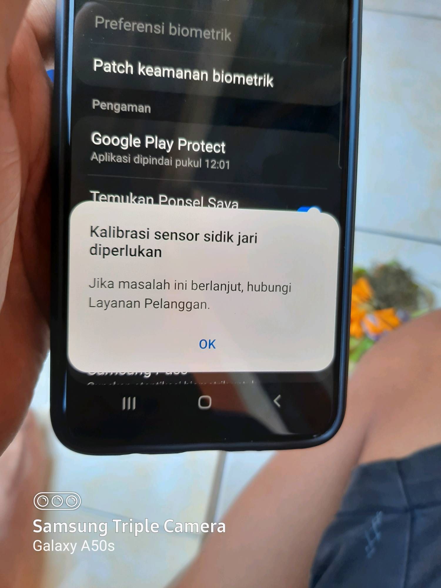 sidik jari - Samsung Members