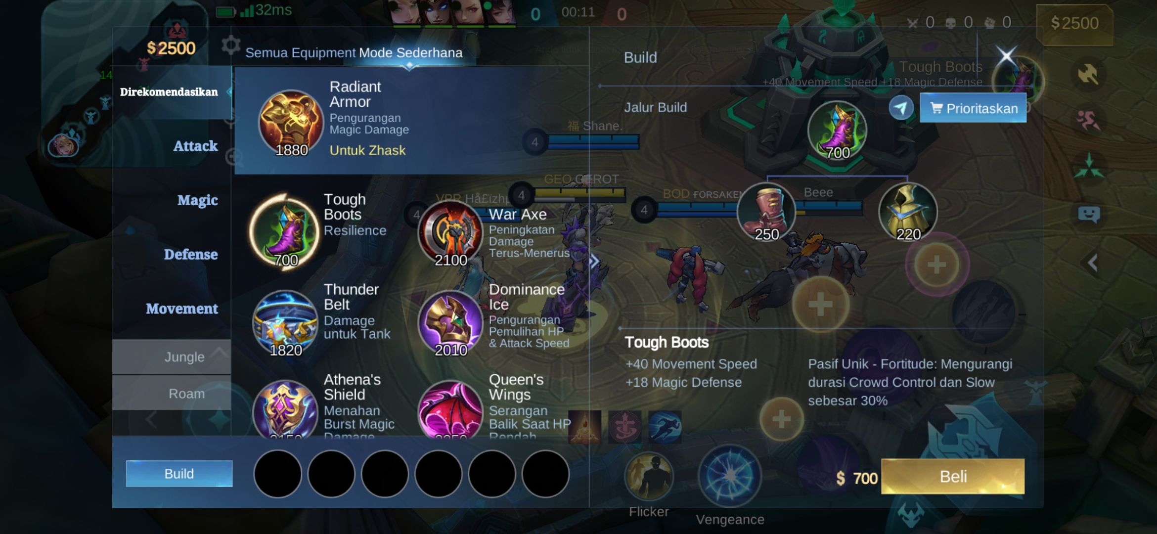 BUILD COUNTER MLBB - Samsung Members