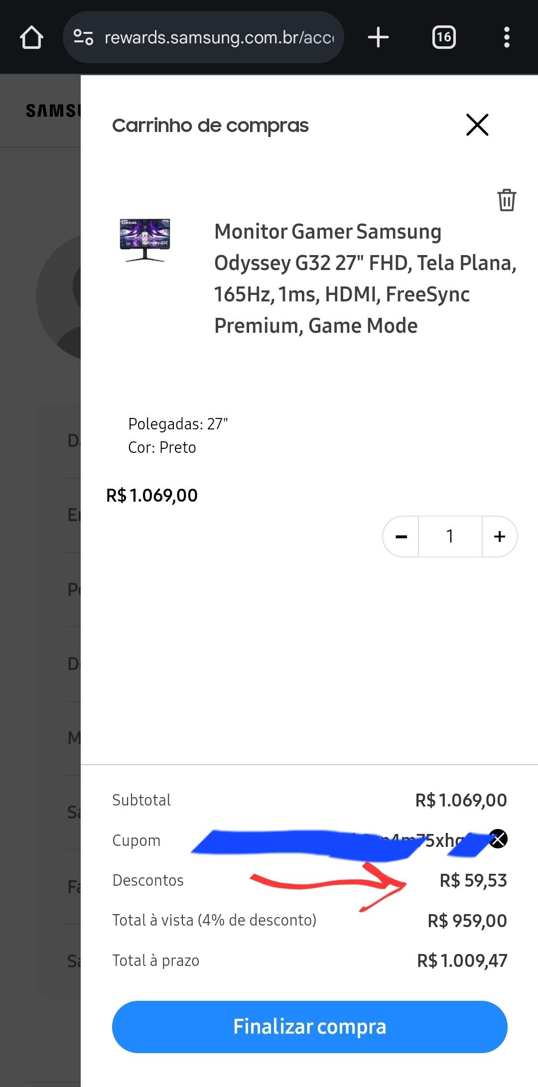 Como funciona esses cupons exatamente? - Samsung Members