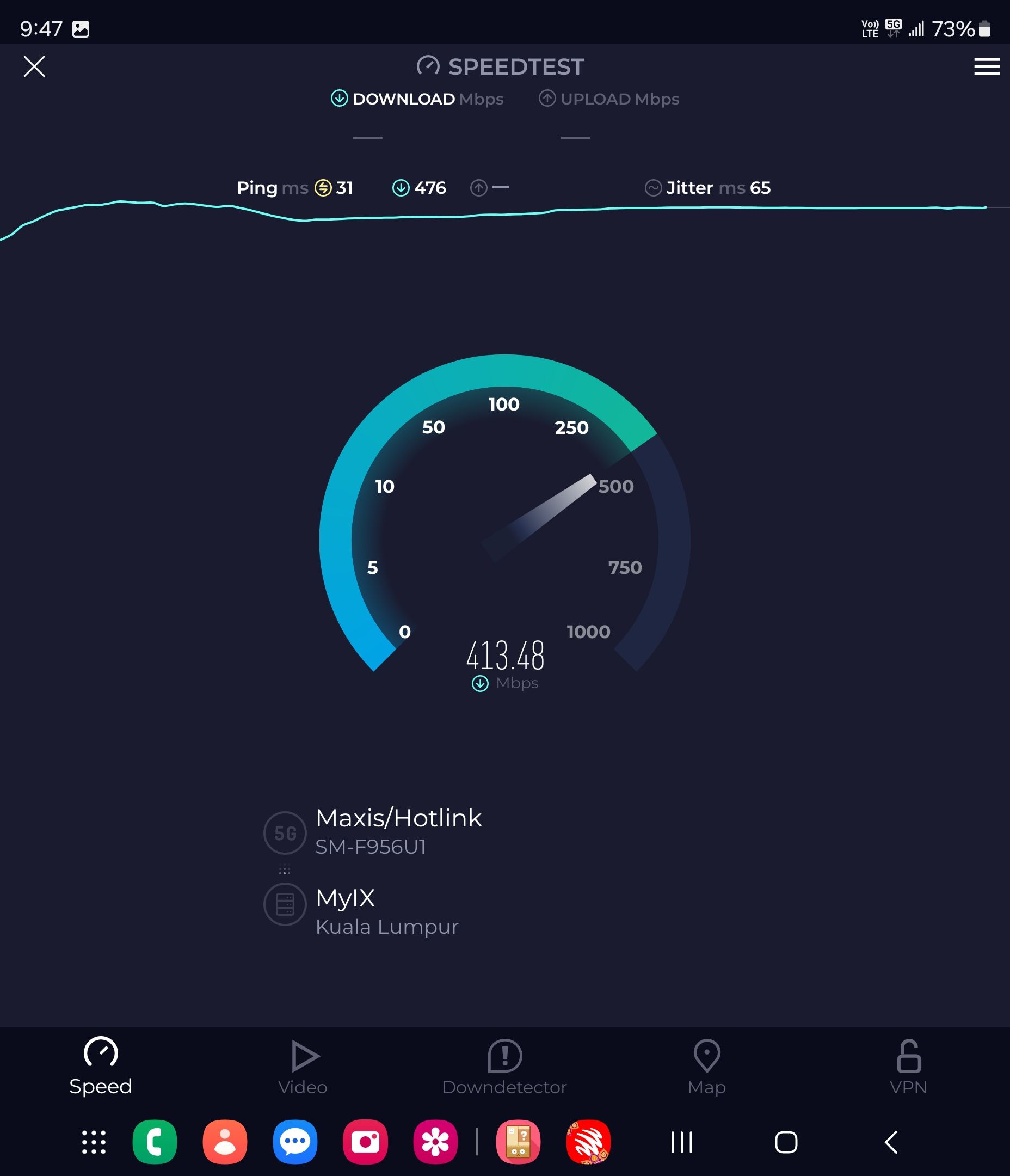 5G Maxis Speed Test! - Samsung Members