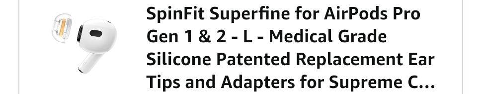 Alternate ear tips for Buds 3 Pro - Azla - Samsung Members