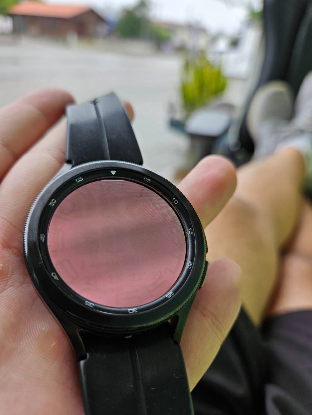 Tela do meu Galaxy Watch queimou com 1 ano de uso - Samsung Members