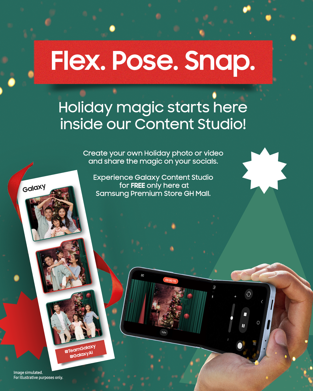 Flex. Pose. Snap | Galaxy Content Studio 📱 - Samsung Members