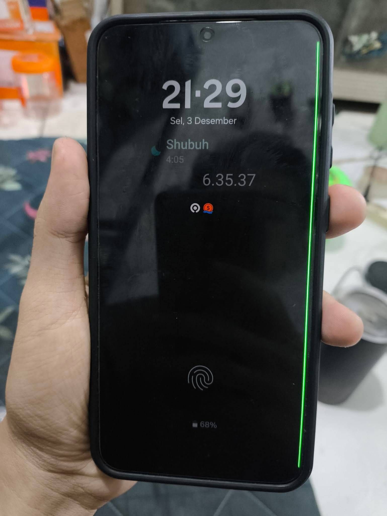 TIPS AGAR HP GAK KENA GREEN LINE - Samsung Members