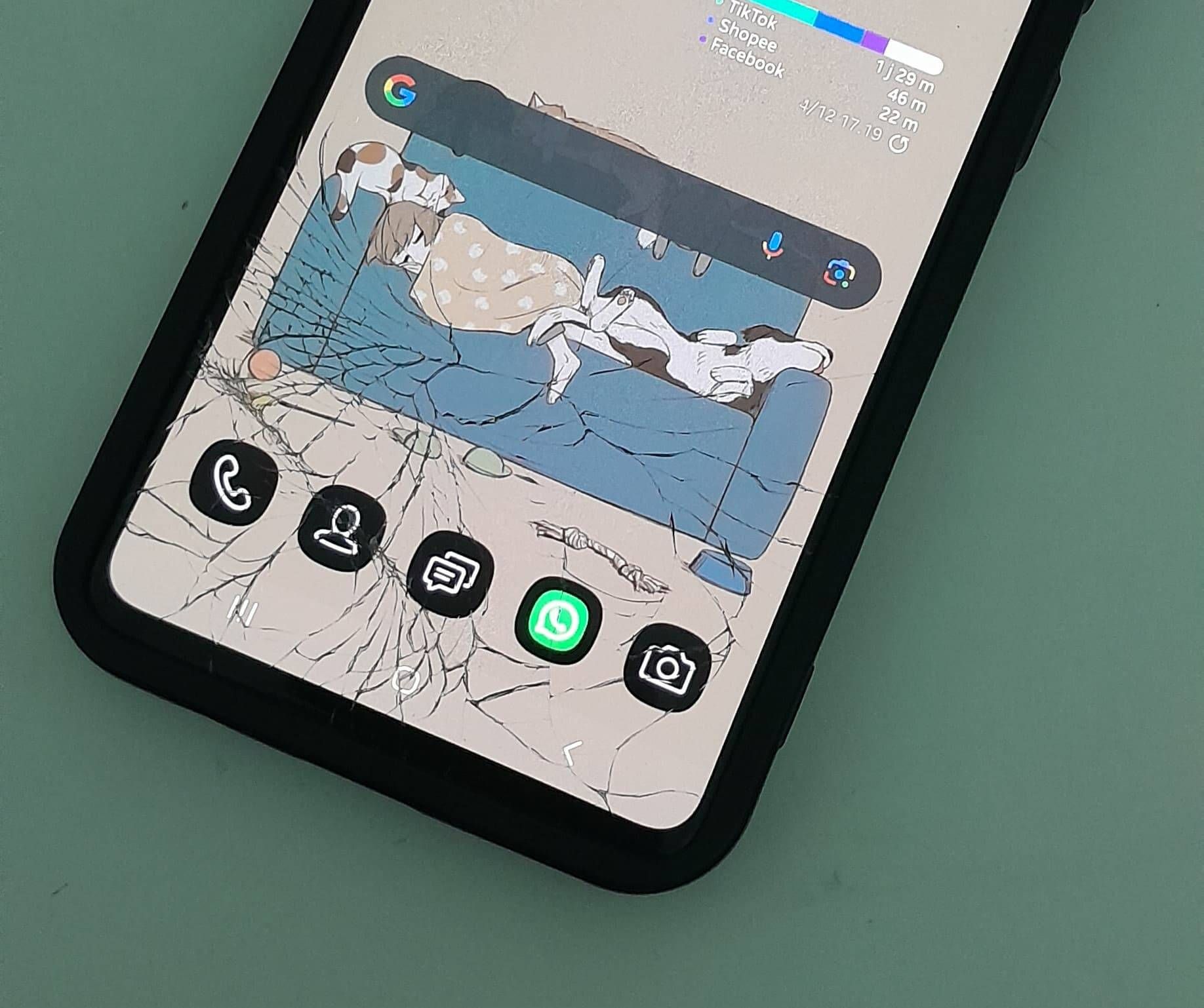 A51 Jatuh Layar Retak parah tapi masih berfungsi n... - Samsung Members
