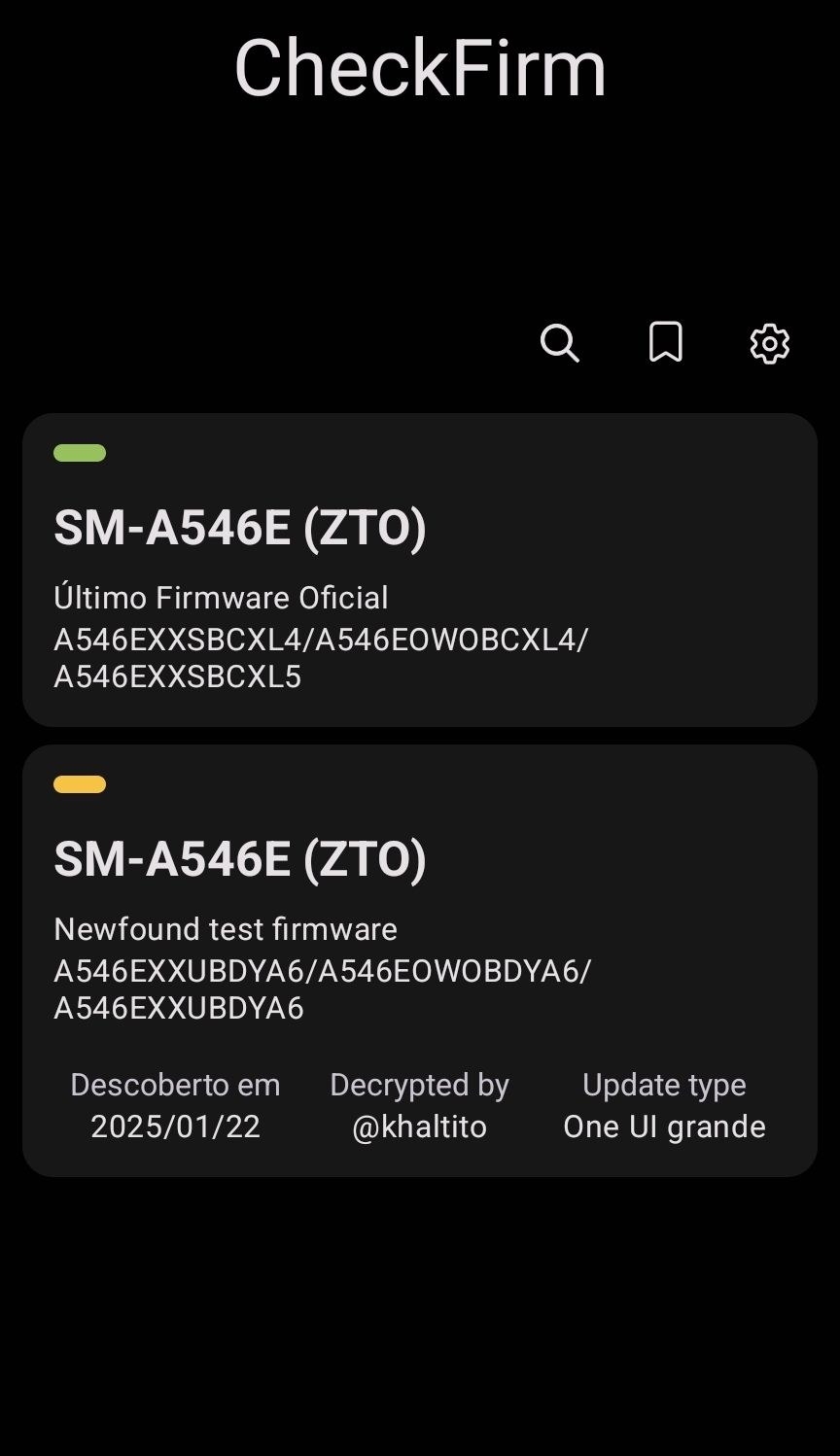 testes da one ui 7 no a54 - Samsung Members