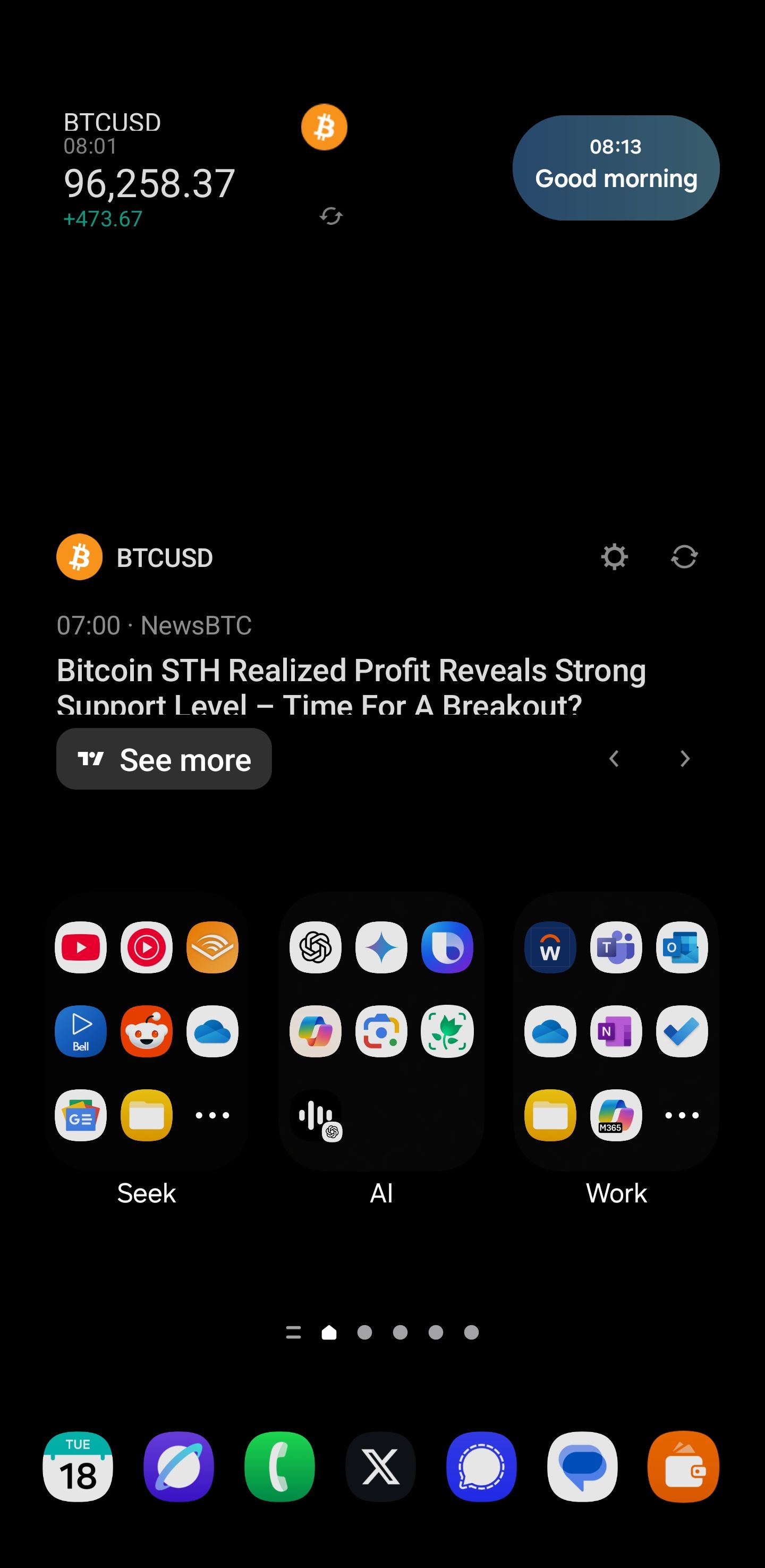 Cool feature: Larger Folders UI7 S25U - Samsung Members