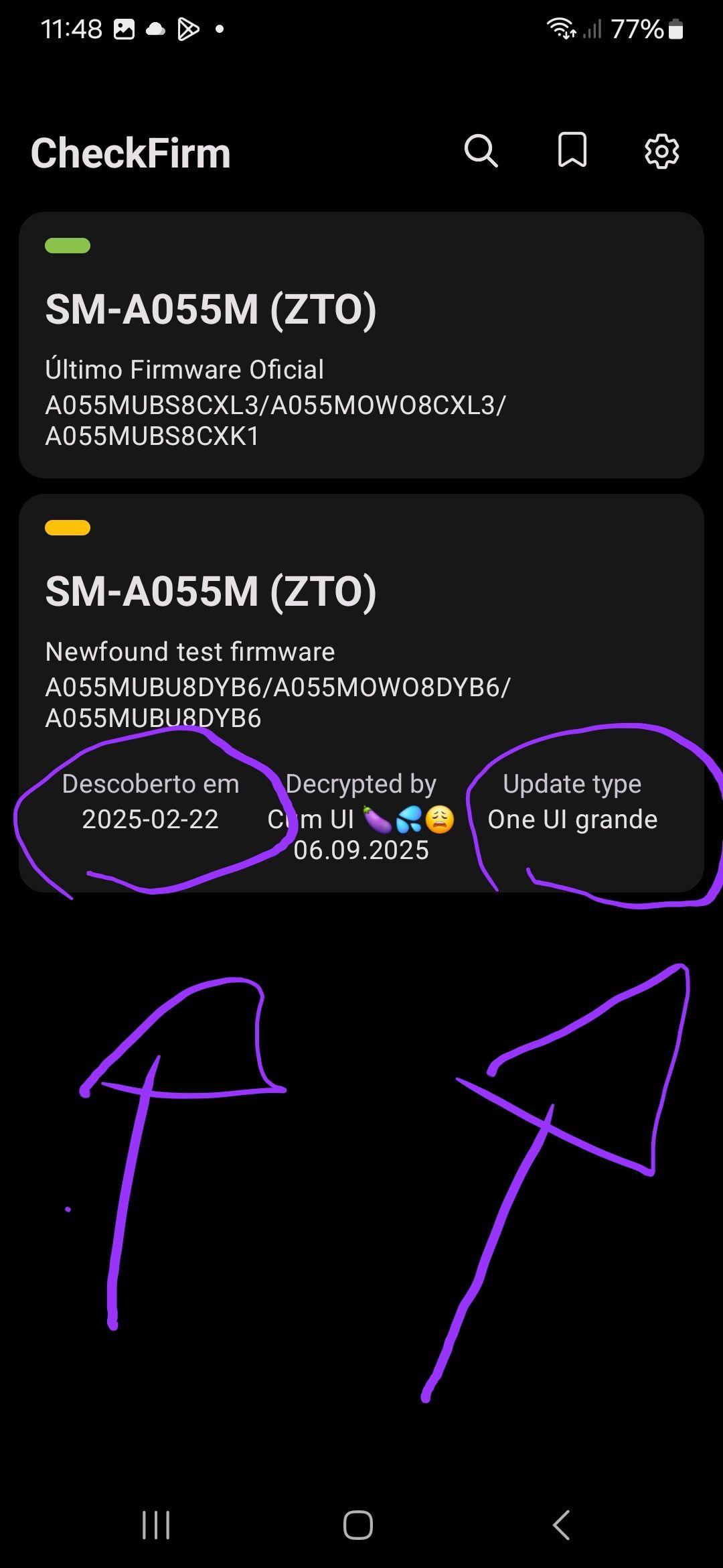 Galaxy A0 5 entra em testes internos da one ui 7,0... - Samsung Members