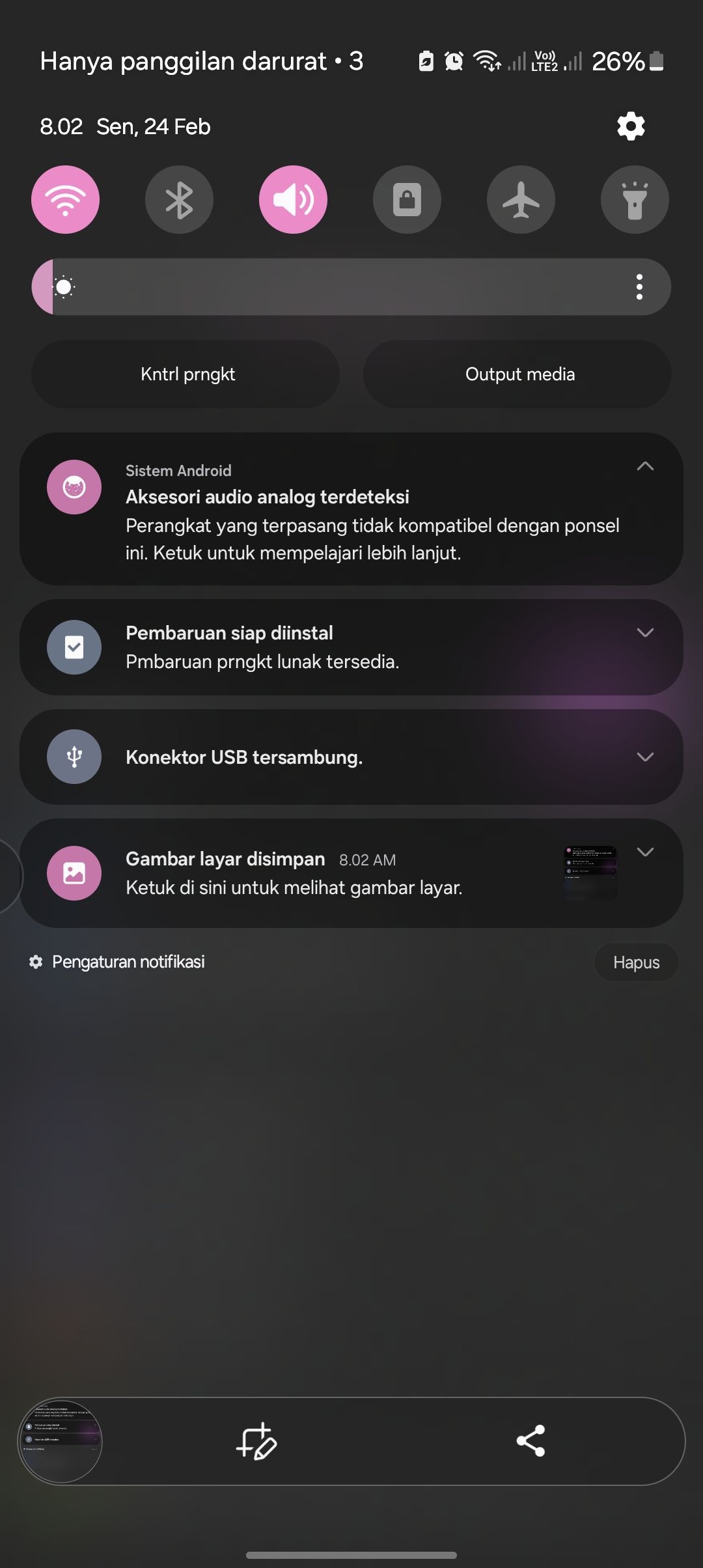 Selalu muncul notif jadi hp cepet low - Samsung Members