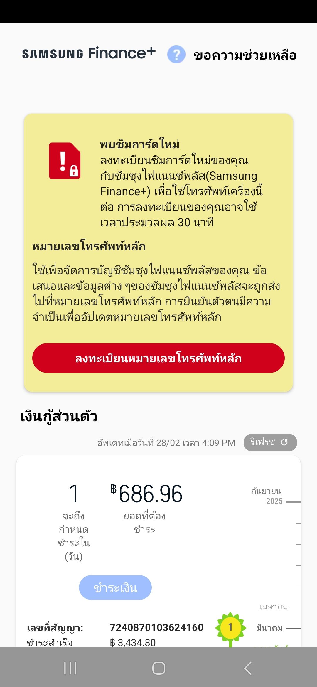 ปลดล็อค Samsung finance plus - Samsung Members