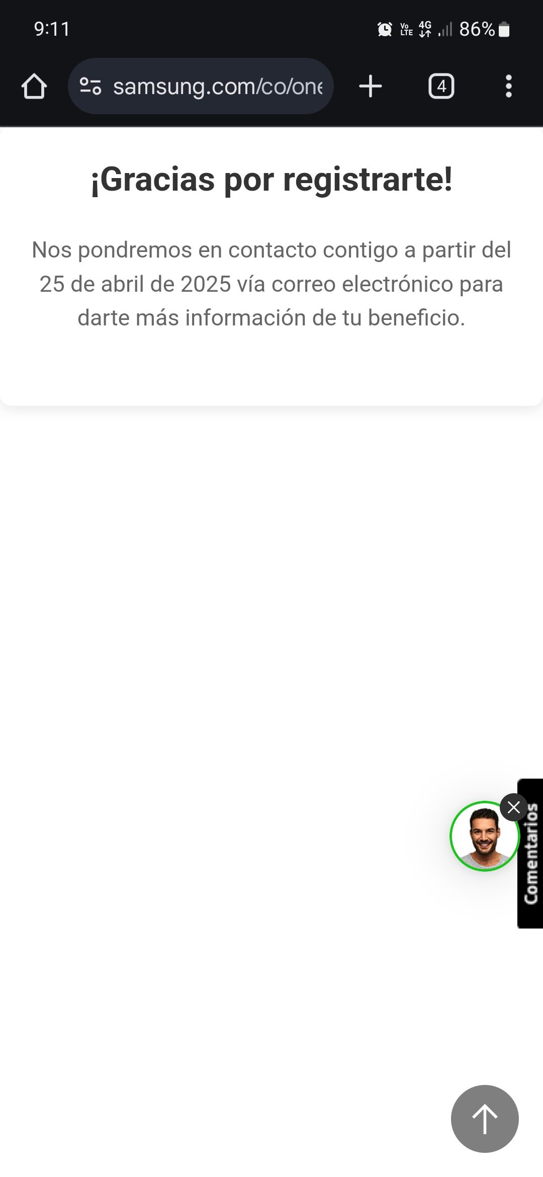 Registro popsy Gratis - Samsung Members