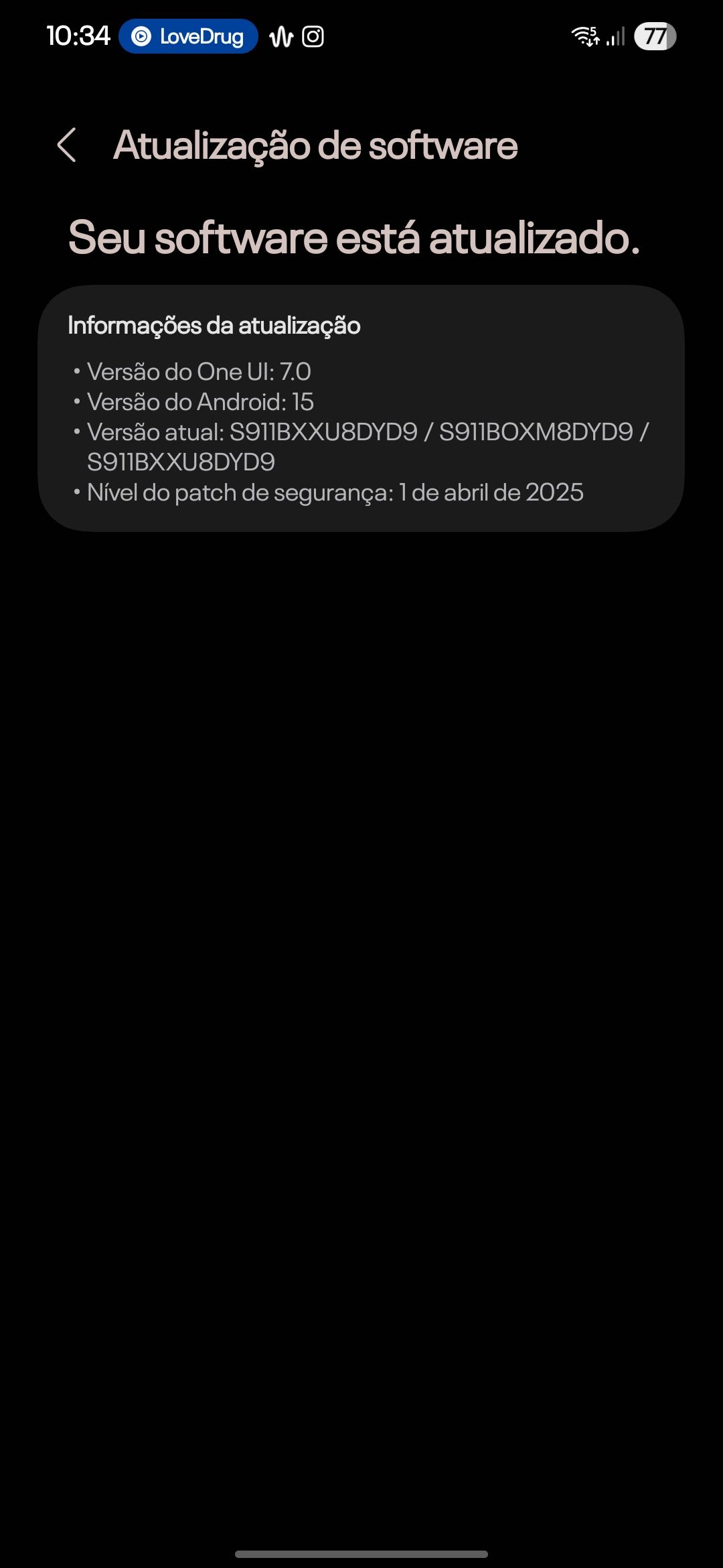 One UI 7 no S23 - Samsung Members