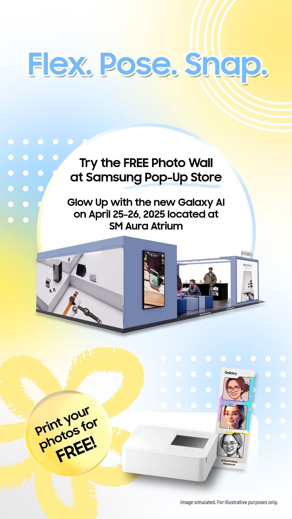 📸 Flex, Pose, Snap — for FREE at SM Aura! - Samsung Members